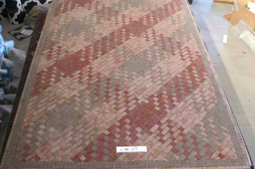 Winter Weave Red/Green - Liora Manne